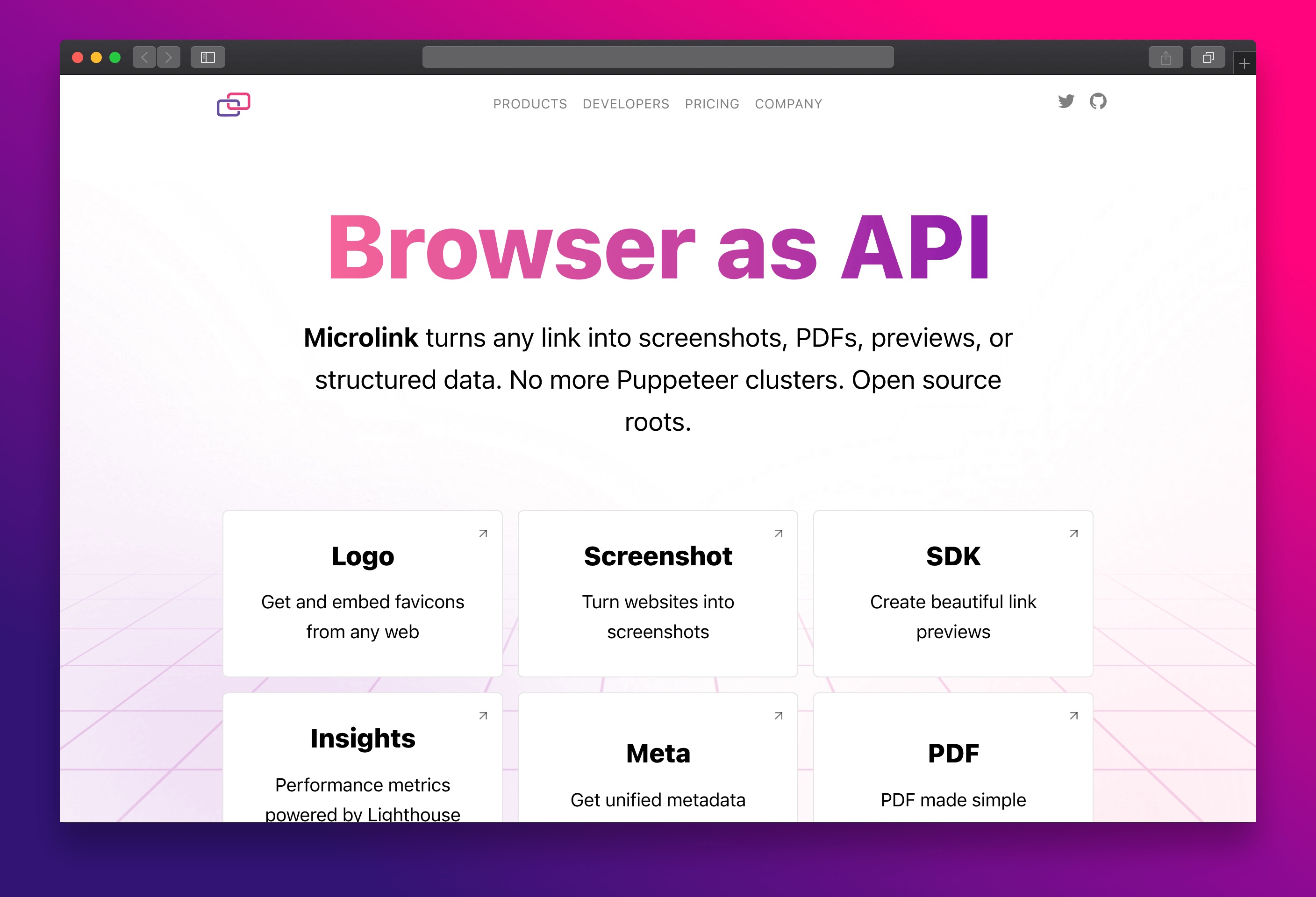 browserless, the headless Chrome/Chromium performance driver for Node.js